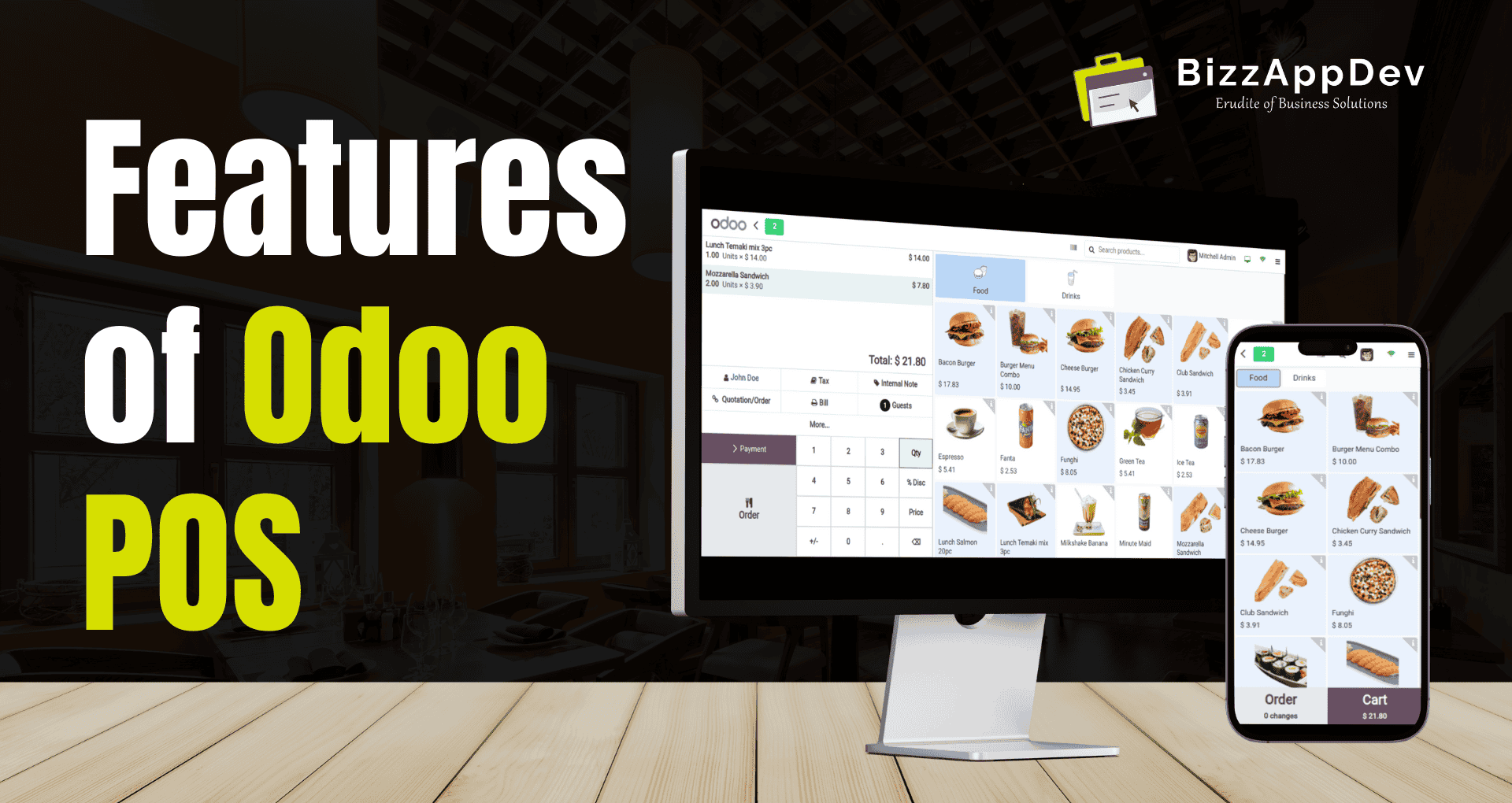 Odoo POS Features for Restaurants: You Need to Know | BizzAppDev ...
