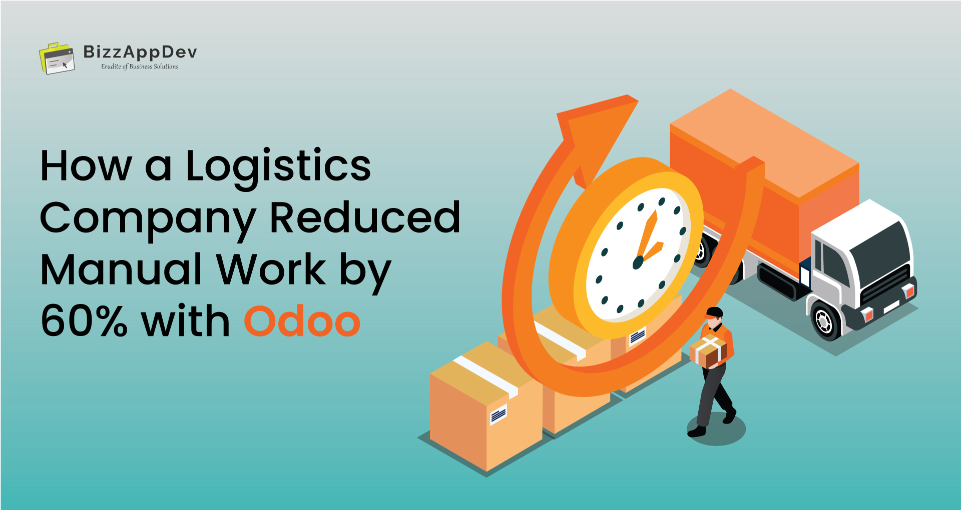 How a Logistics Company Reduced Manual Work by 60% with Odoo